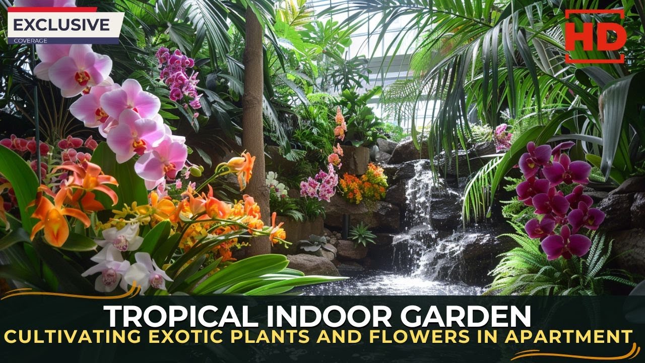 How to Build a Small Tropical Indoor Garden Cultivating Exotic Plants ...