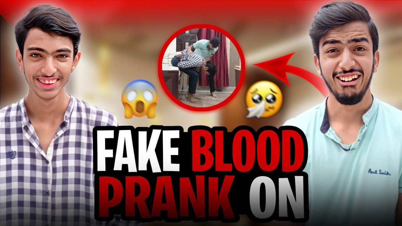 Fake Blood Prank On Brother 😱 | GONE EXTREMELY WRONG! 😭 - YouTube
