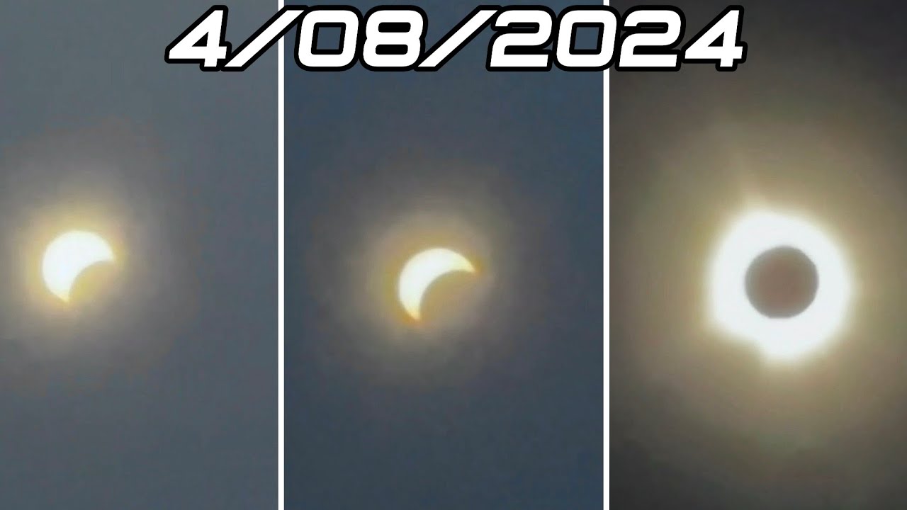 Experiencing the total solar eclipse of April 8th 2024 (100% TOTALITY ...
