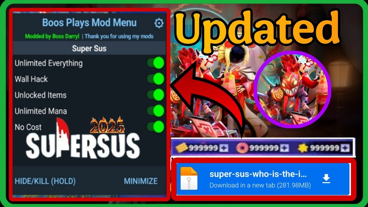 NEW Update Super Sus Mod Apk v1.61.17.035 Latest On Android | Super Sus ...