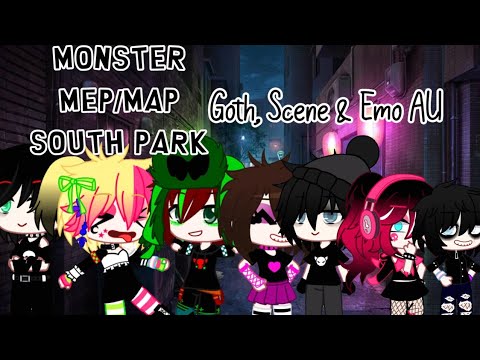 🖤Monster🖤|| South Park || MEP/MAP || ️COMPLETO ️||♱Goth, Scene & Emo AU ...