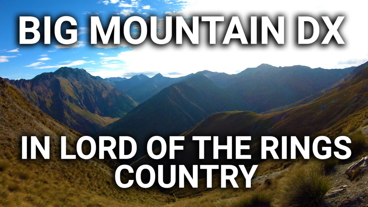 New Zealand Big Summit to Summit Radio DX for SOTA - YouTube