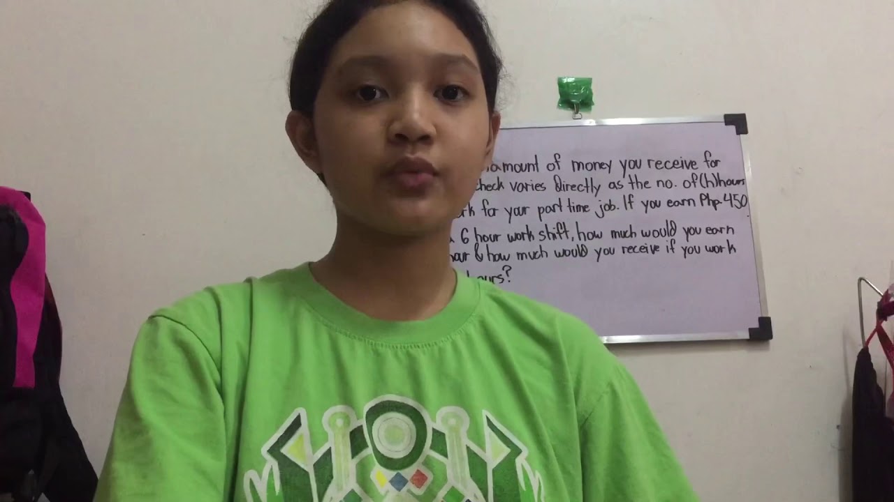 solving a real life word problem with direct variation - YouTube