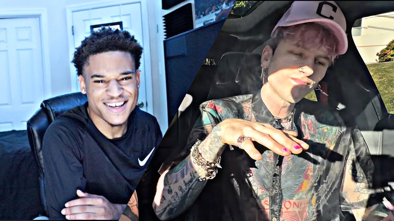 HE DIFFERENT FOR THIS! Machine Gun Kelly - roll the windows up (smoke ...