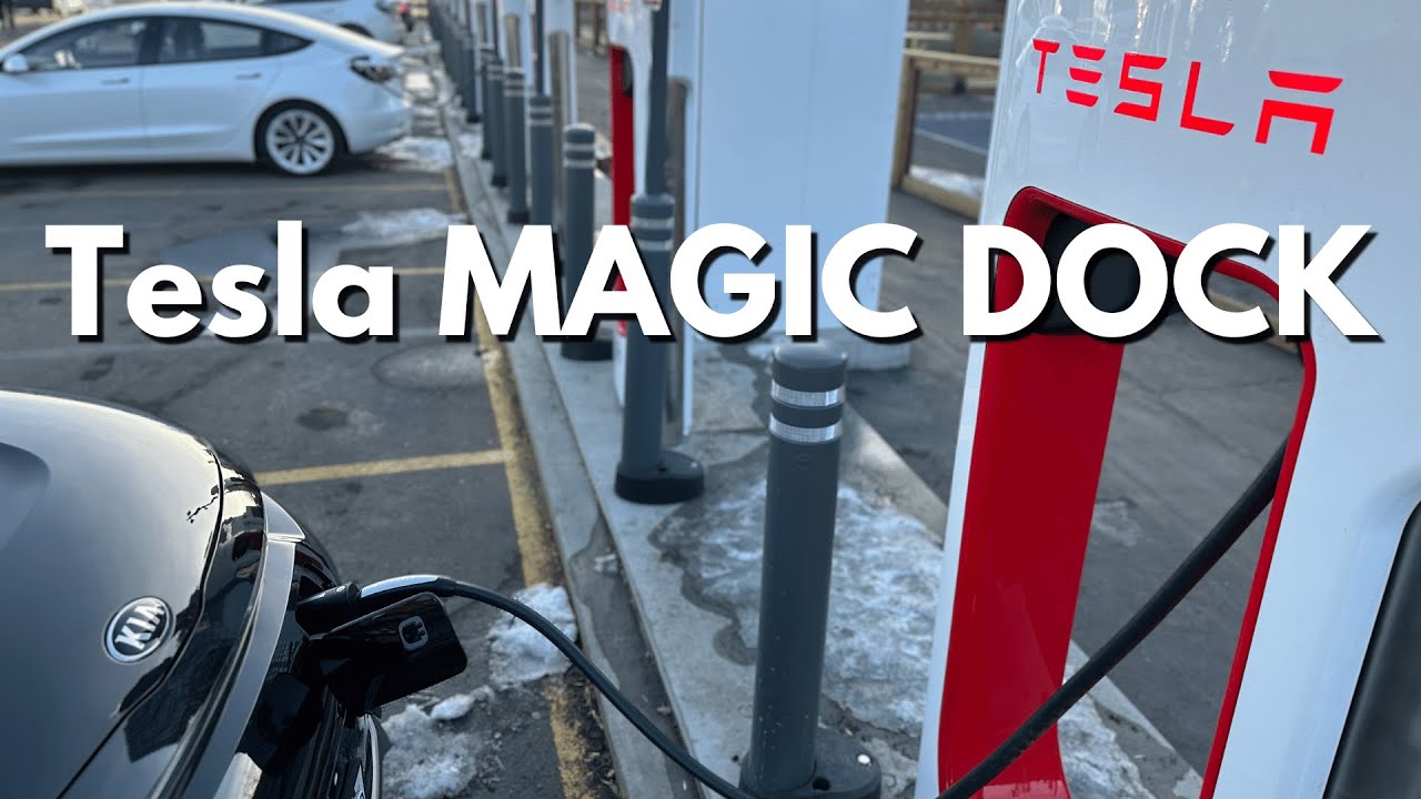 Is The Tesla MAGIC DOCK A Glimpse Into Our NACS Charging Future? - YouTube