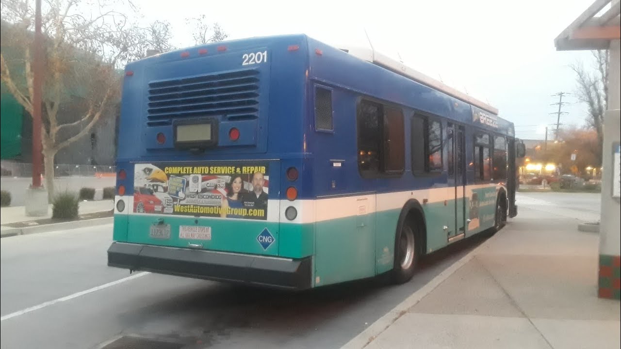 NCTD New Flyer 2201 C35LF Route 357 Part 2 - YouTube