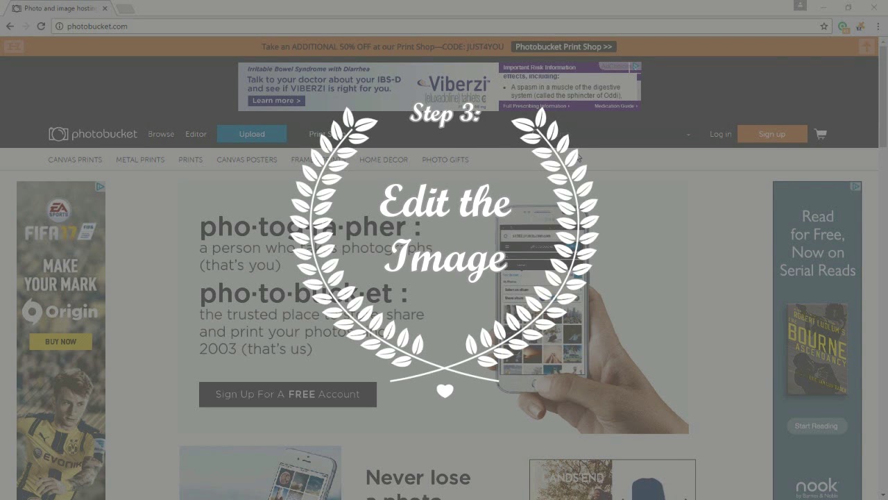 HOW TO USE PHOTOBUCKET - YouTube
