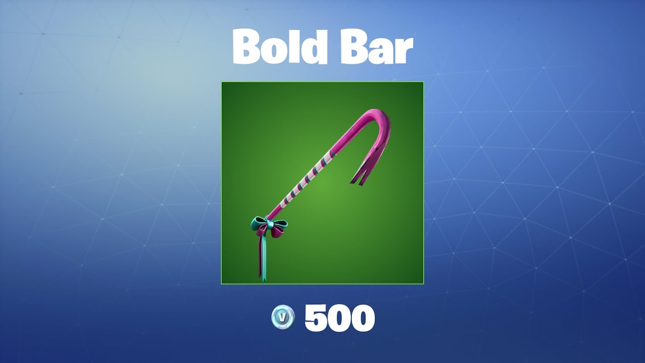 Bold Bar | Fortnite Pickaxe - YouTube