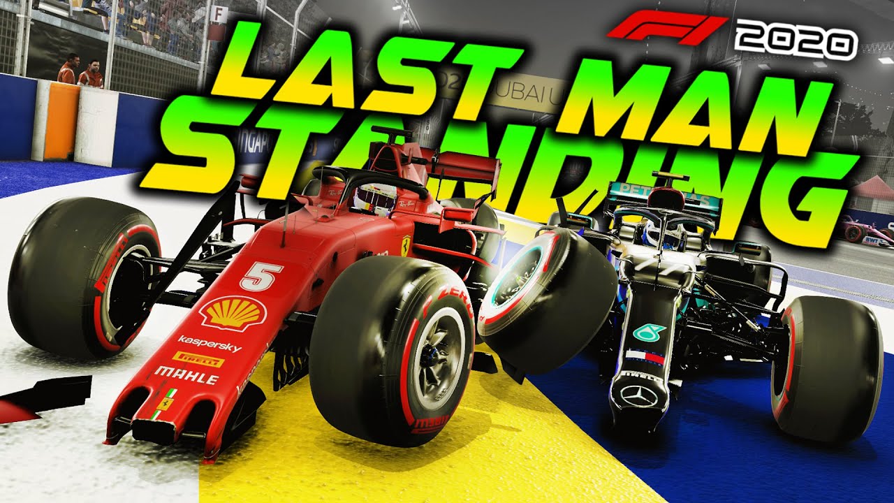 F1 2020 LAST MAN STANDING CHALLENGE AT SINGAPORE! Extreme Damage ...