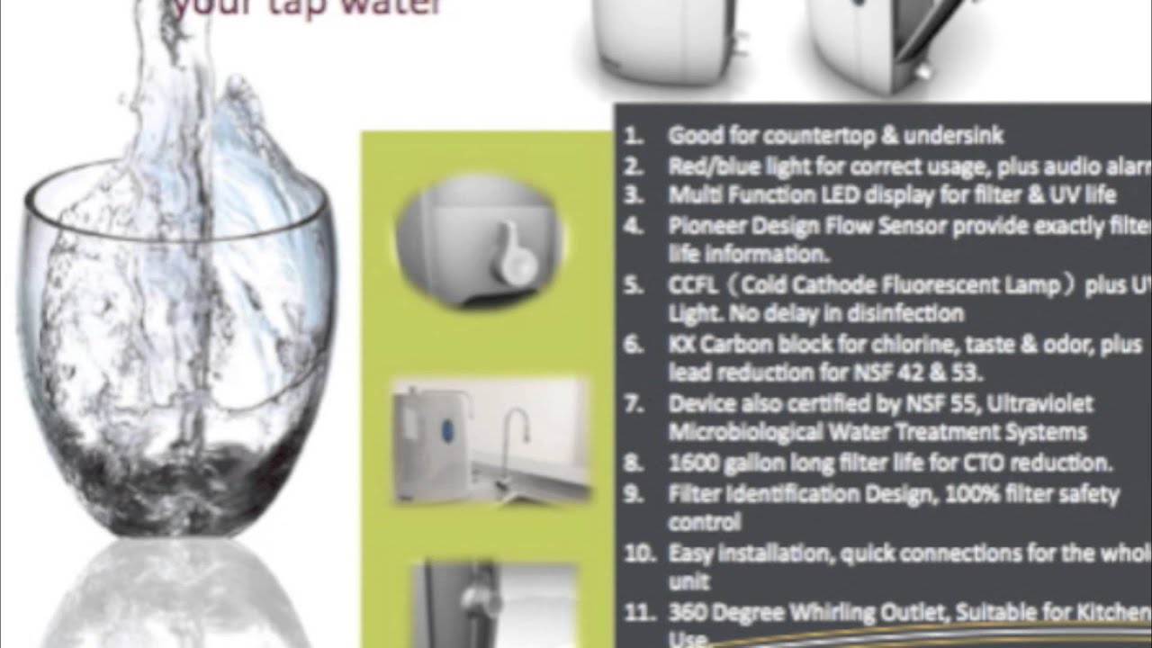 Water Fliter -- Smart UV - YouTube