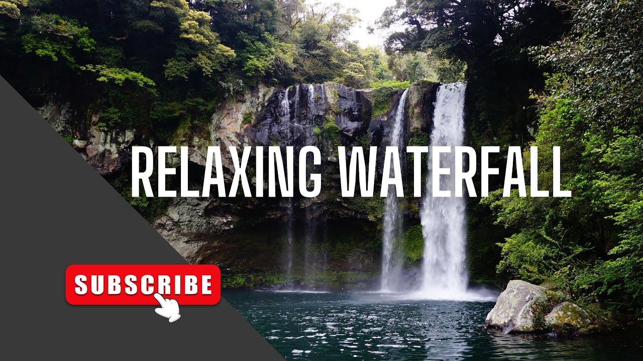 Relaxing sound of waterfalls to sleep, Relaxing sounds of nature - YouTube