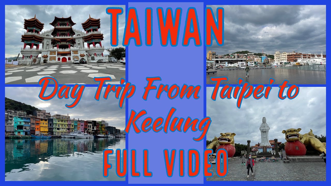 Day Trip from Taipei to Keelung by Train Full Video - Taiwan - YouTube