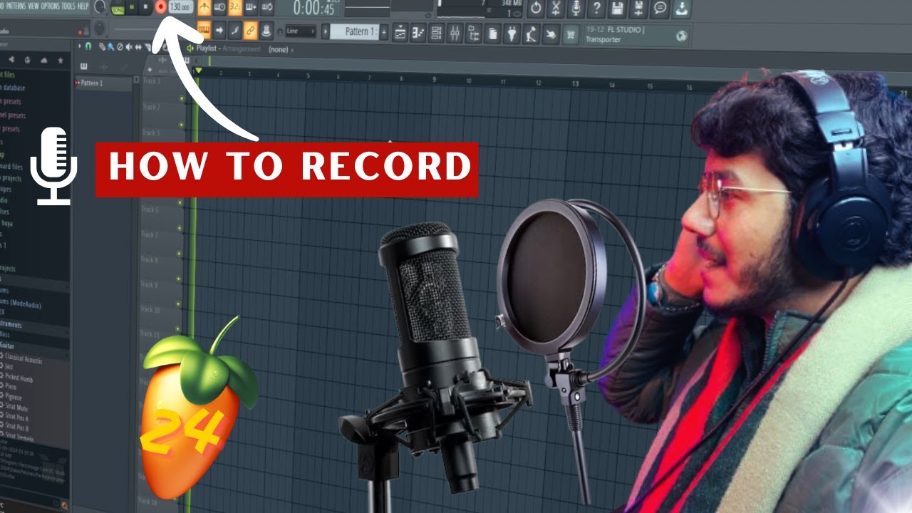 HOW TO RECORD VOCALS in FL Studio 24 in 3 Minutes! (super easy) | Nitin ...