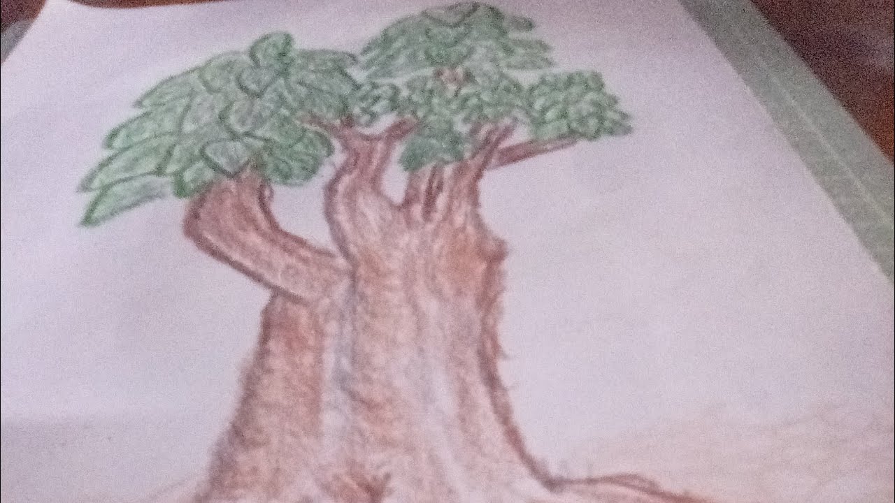 Mag drawing Ng kahoy - YouTube