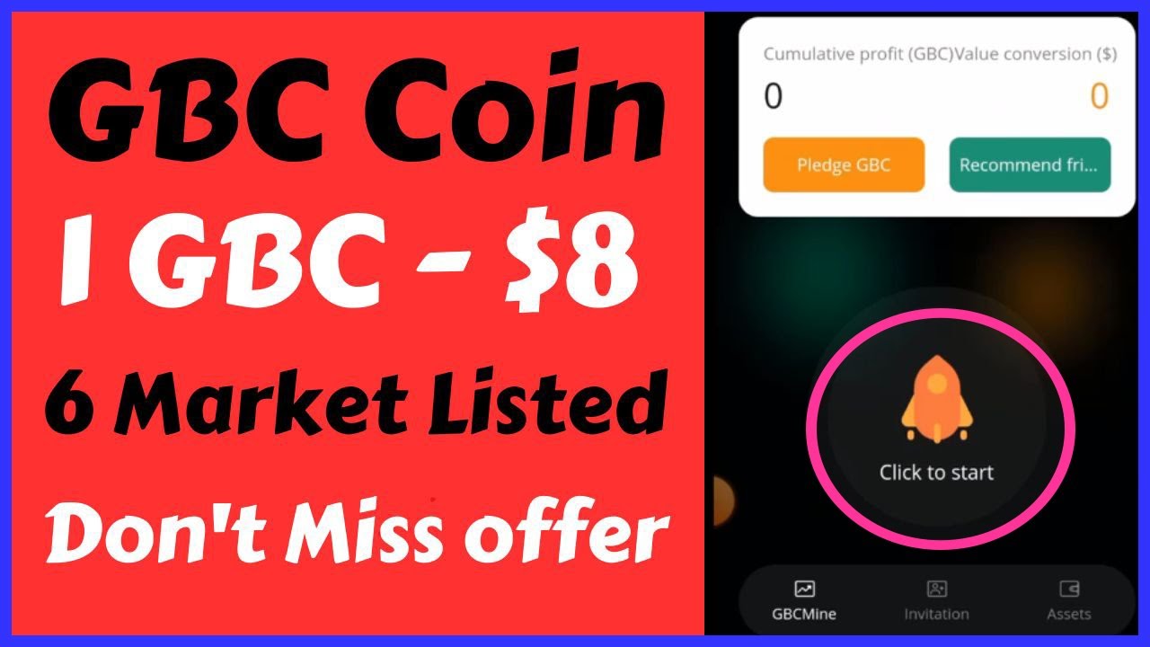 GBCLABS II GBC Coin Free Mining App II GBC Airdrop 2024 - YouTube