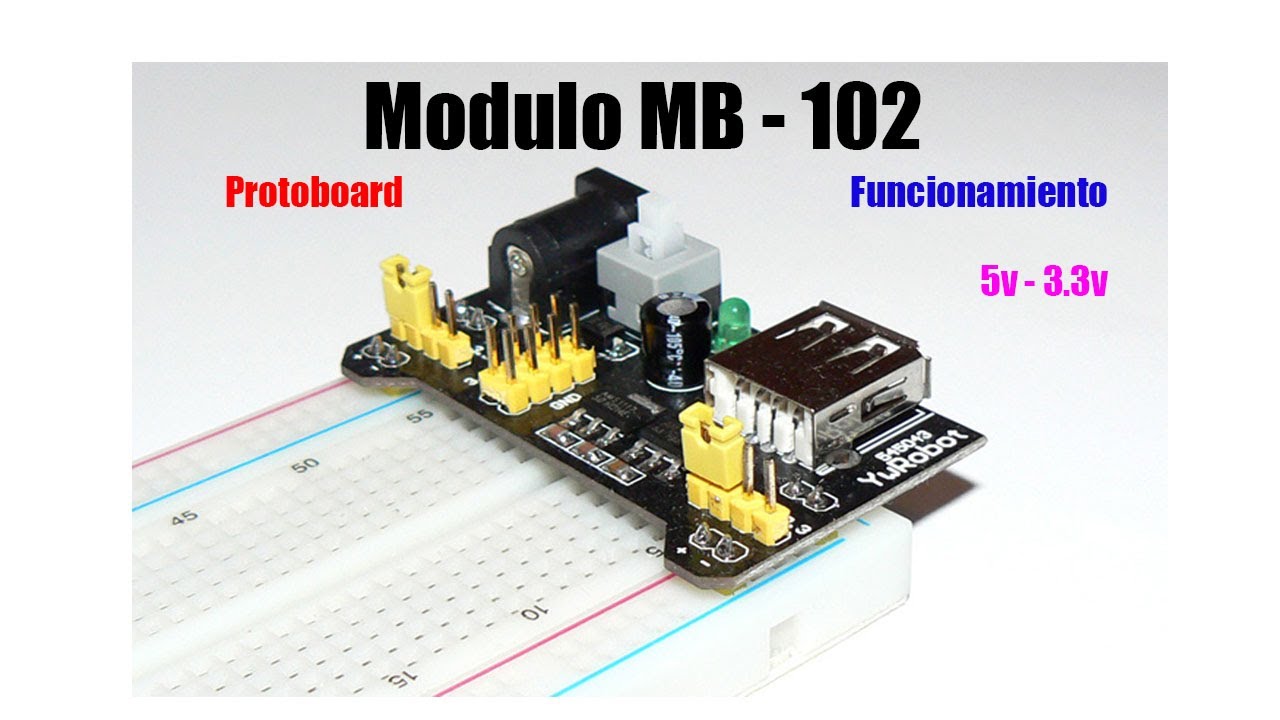 Antes De Comprar el Modulo MB - 102 Mira este VIDEO !! - Protoboard ...