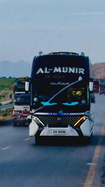 Al MUNIR Sleeper bus New buss #automobile #machinerymoving #duet #unfrezzmyaccount #viralshort ...