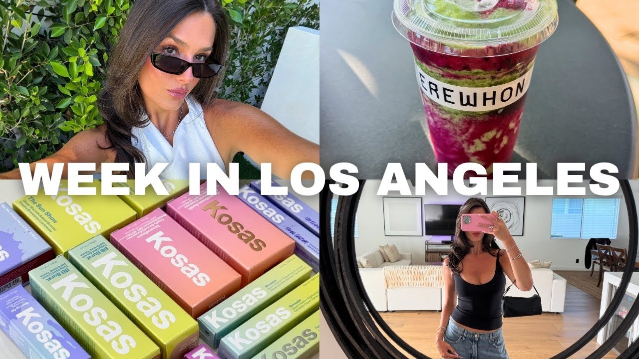 week in my life | HUGE pr haul, new erewhon smoothie, influencer events ...