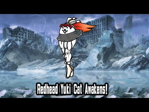 Battle Cats - Redhead Yuki Cat Awakens! - YouTube
