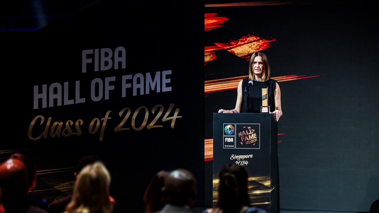 Danira Nakic-Bilic Induction Speech | FIBA Hall of Fame Class of 2024 ...