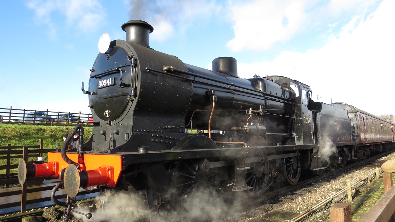 Great Central Railway Winter Gala 2017 Southern Q Class 30541 and 777 ...