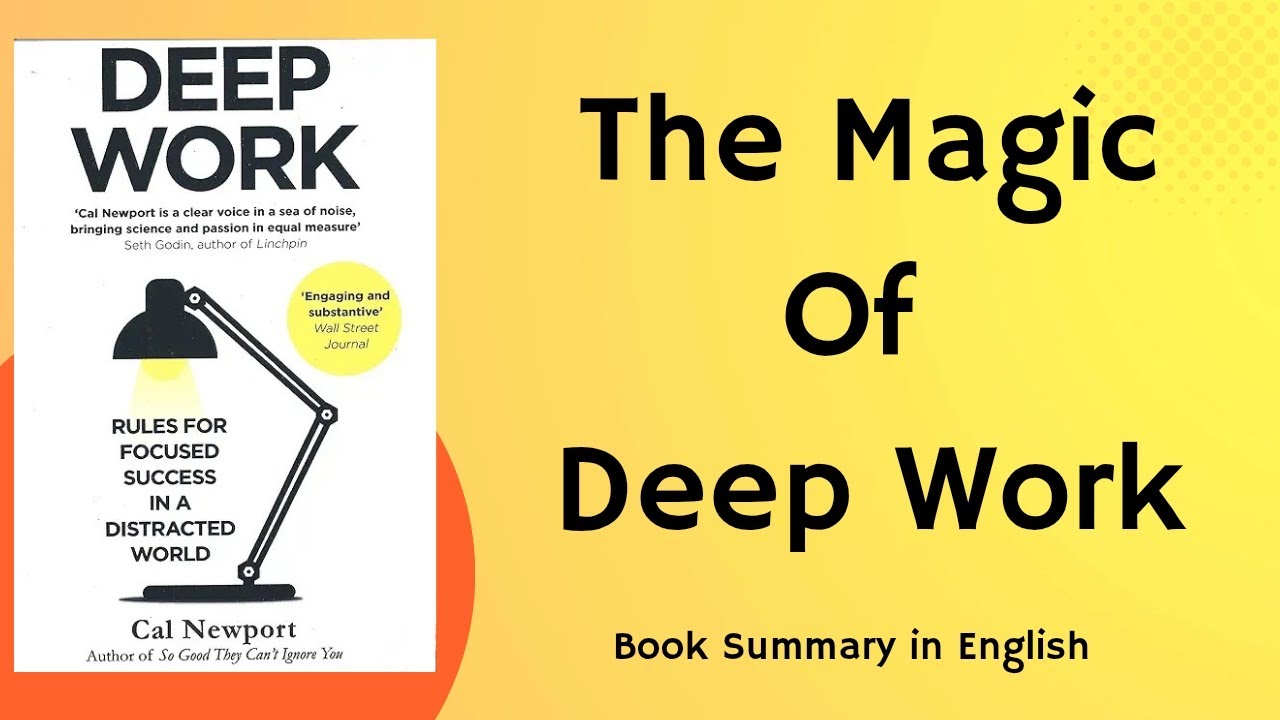 Deep Work by Cal Newport | Book Summary in English - YouTube