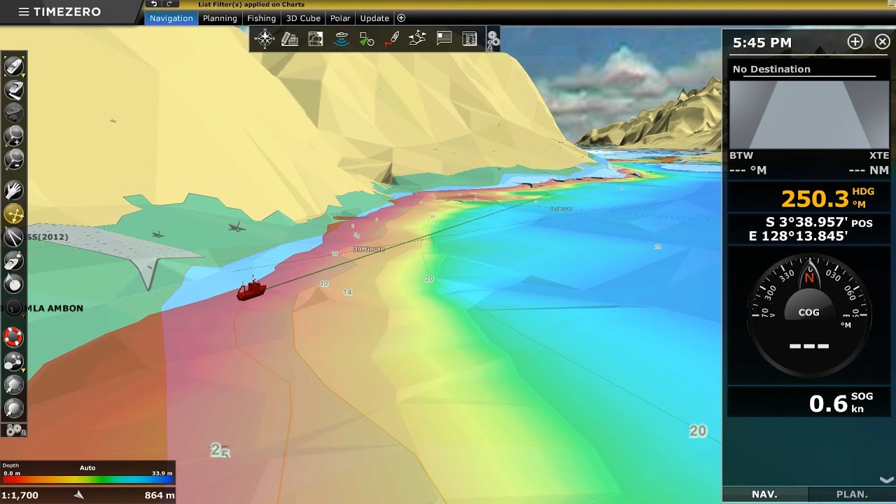 TIMEZERO.... APLIKASI NAVIGASI YG BERADA DI LEVEL BERBEDA! - YouTube