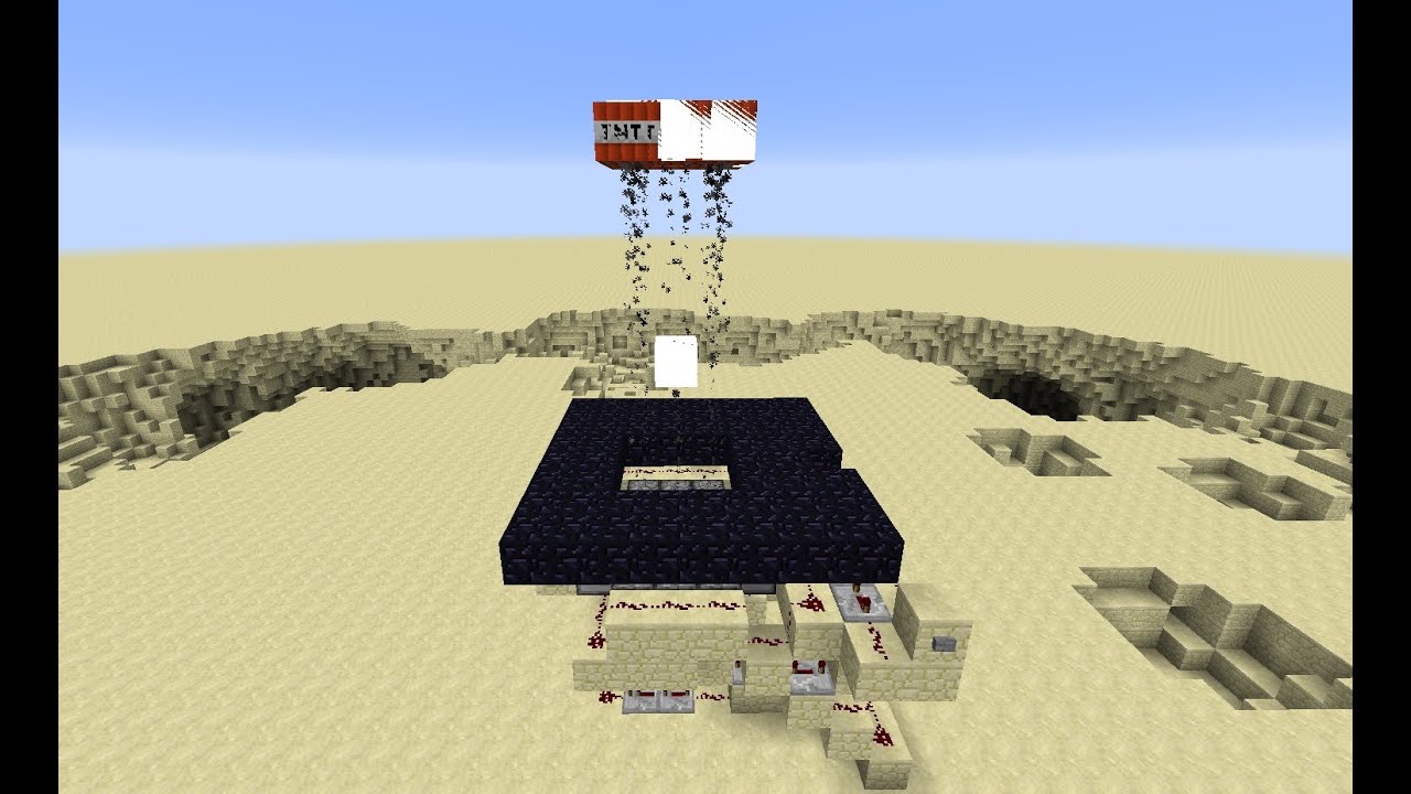 360° TNT Multi-Cannon in Minecraft Snapshot 14w18b - YouTube