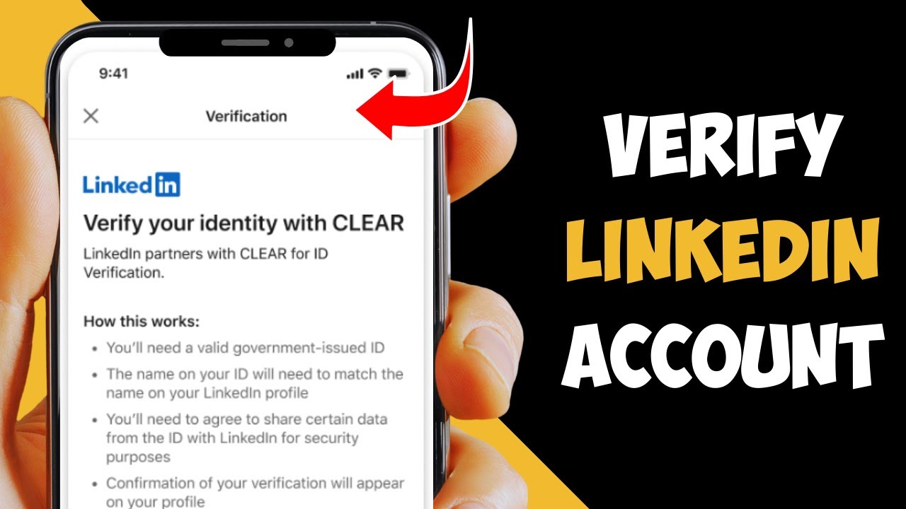 How to Verify LinkedIn Account - YouTube