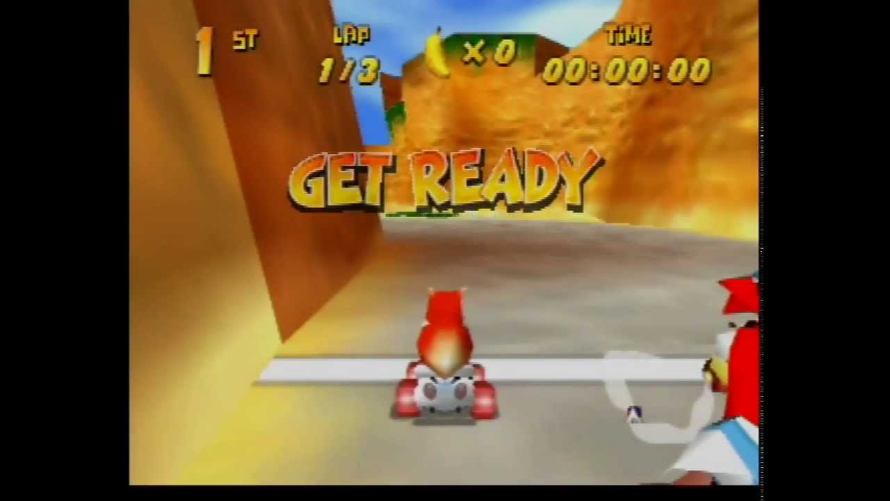 Jungle Falls Speed Run (Diddy Kong Racing) - Race Mode - YouTube