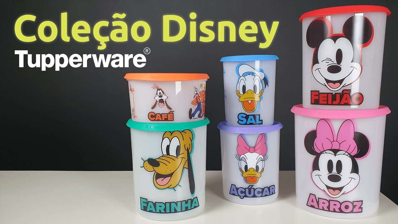 Kit Disney Tupperware - YouTube