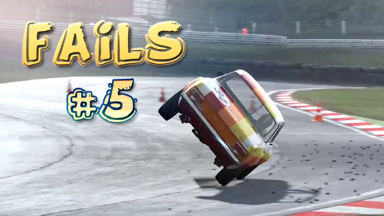Racing Games FAILS Compilation #5 - YouTube