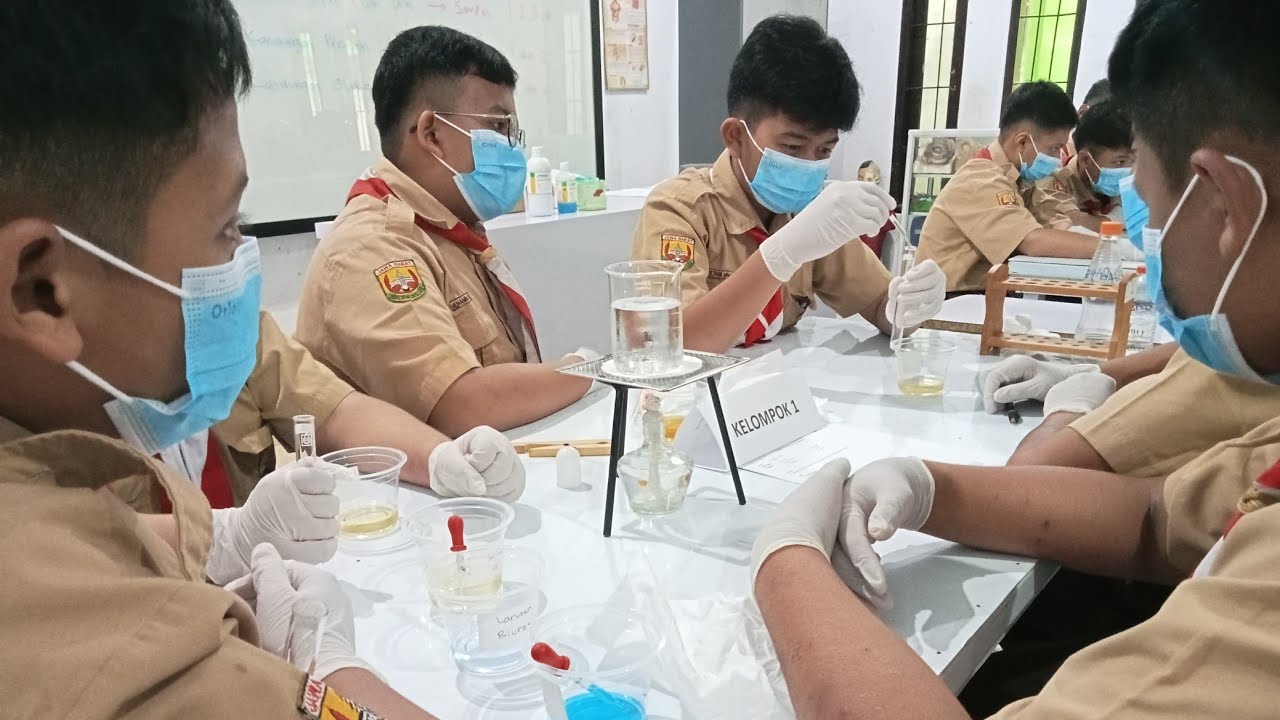 Praktikum Uji Kandungan Glukosa & Protein Pada Urin - SMP Al-Qur'an Ma ...