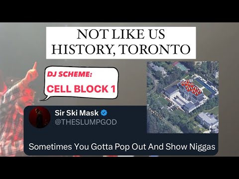 NOT LIKE US in Toronto(FIRST TIME) DJ SCHEME set (4K) - YouTube
