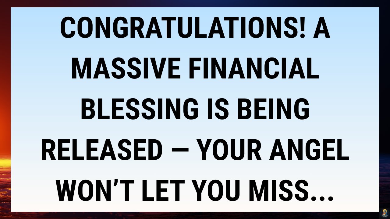 🧾Congratulations! A Massive Financial Blessing Is Being Released — Your ...