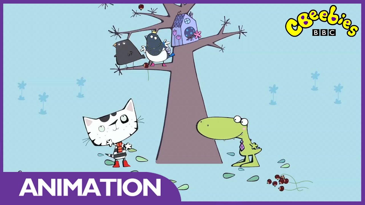 CBeebies: Wussywat The Clumsy Cat - String - YouTube