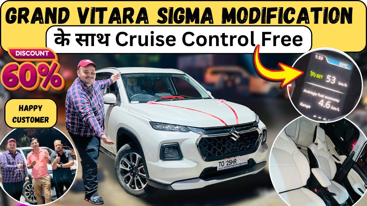 Grand Vitara Base Model Modified into Top Model | Grand Vitara sigma ...