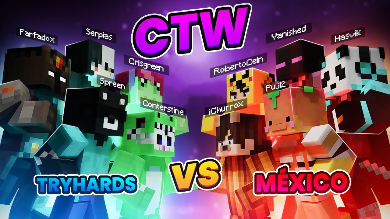 TEAM TRYHARD VS MEXICANOS EN CTW ¿QUIEN GANÓ? 🤯 - YouTube