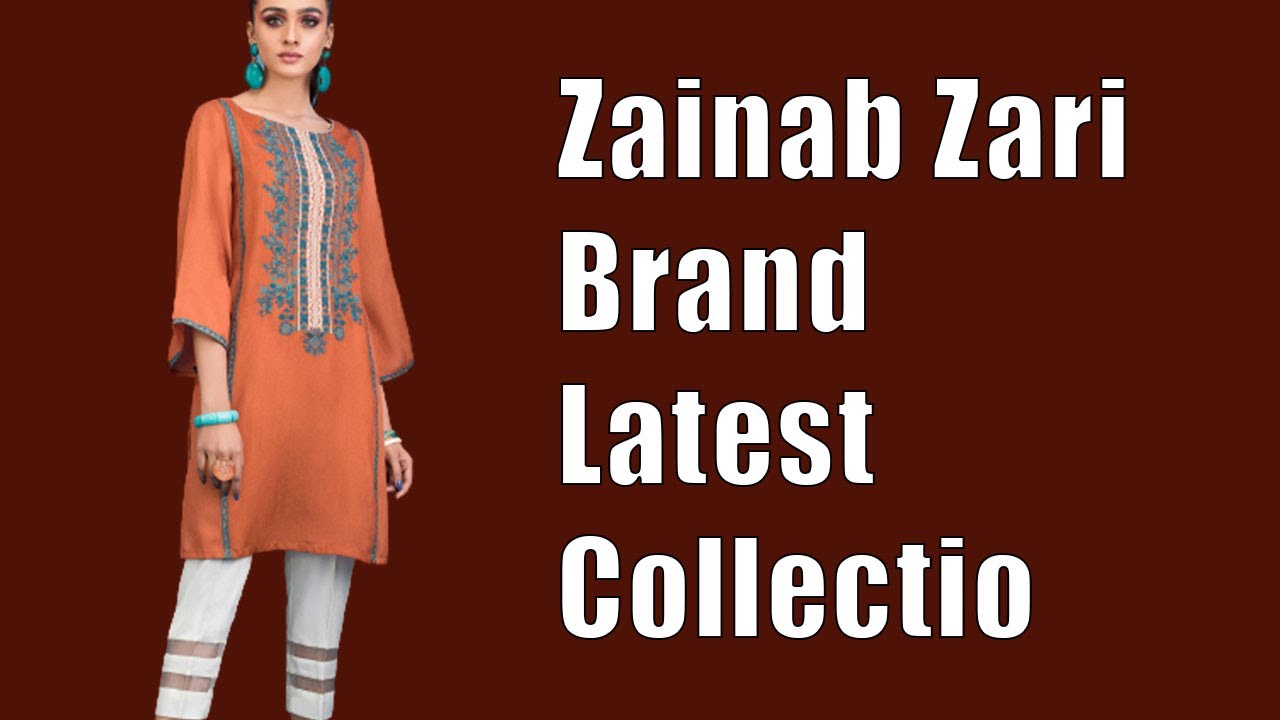 Latest New Arrival Zainab Zari Collection | Fashionista 2021 - YouTube