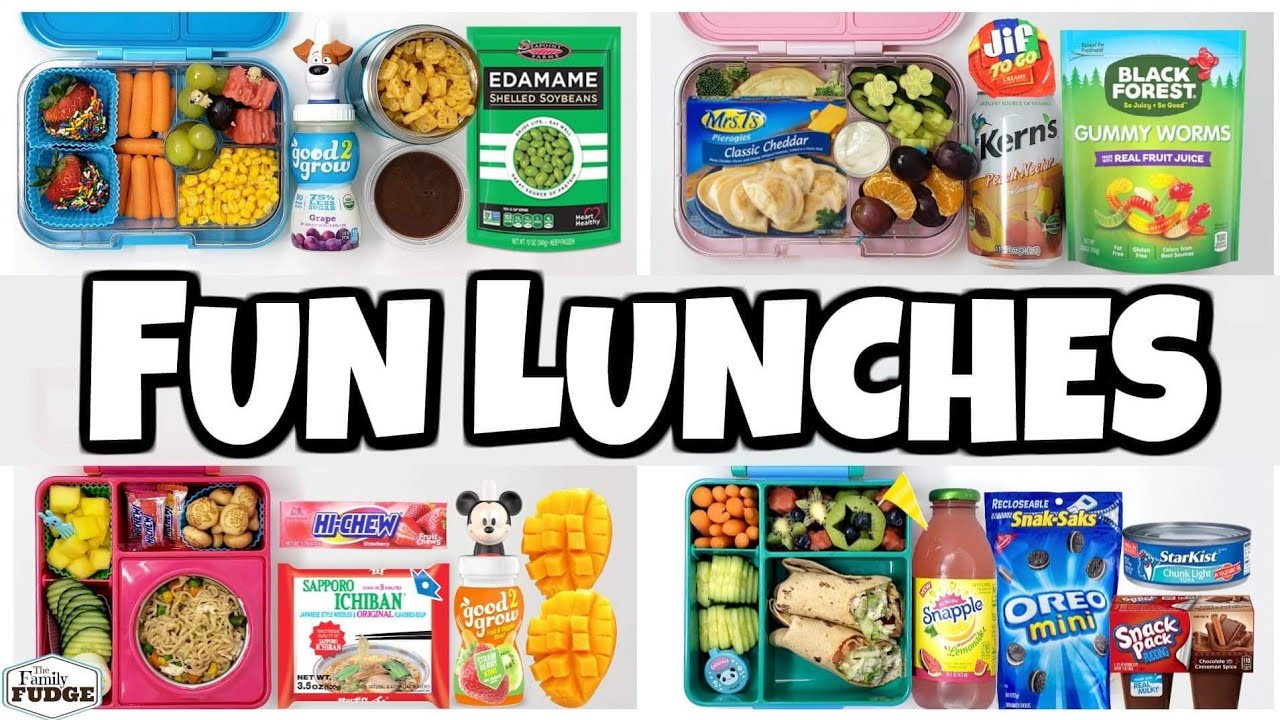 Letting YOU DECIDE our lunch 🍎 Making YOUR Lunches (Part1) - YouTube