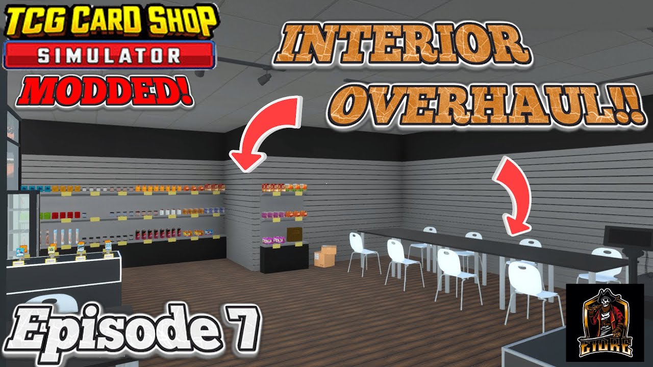 A Mod That Changes Our Store's Interior & Unlocking Comics! | TCG Card ...