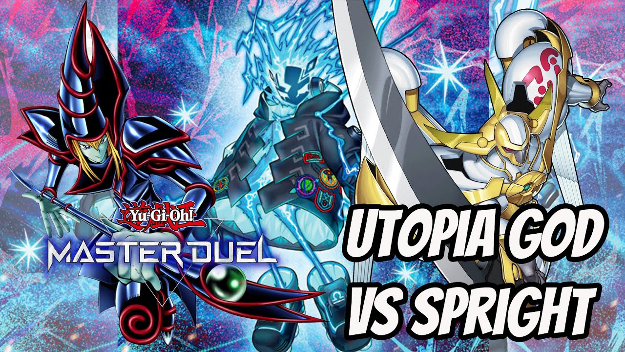 UTOPIA GOD VS SPRIGHT WITH UTOPIA DARK MAGICIAN ! YU-GI-OH MASTER DUEL !! - YouTube