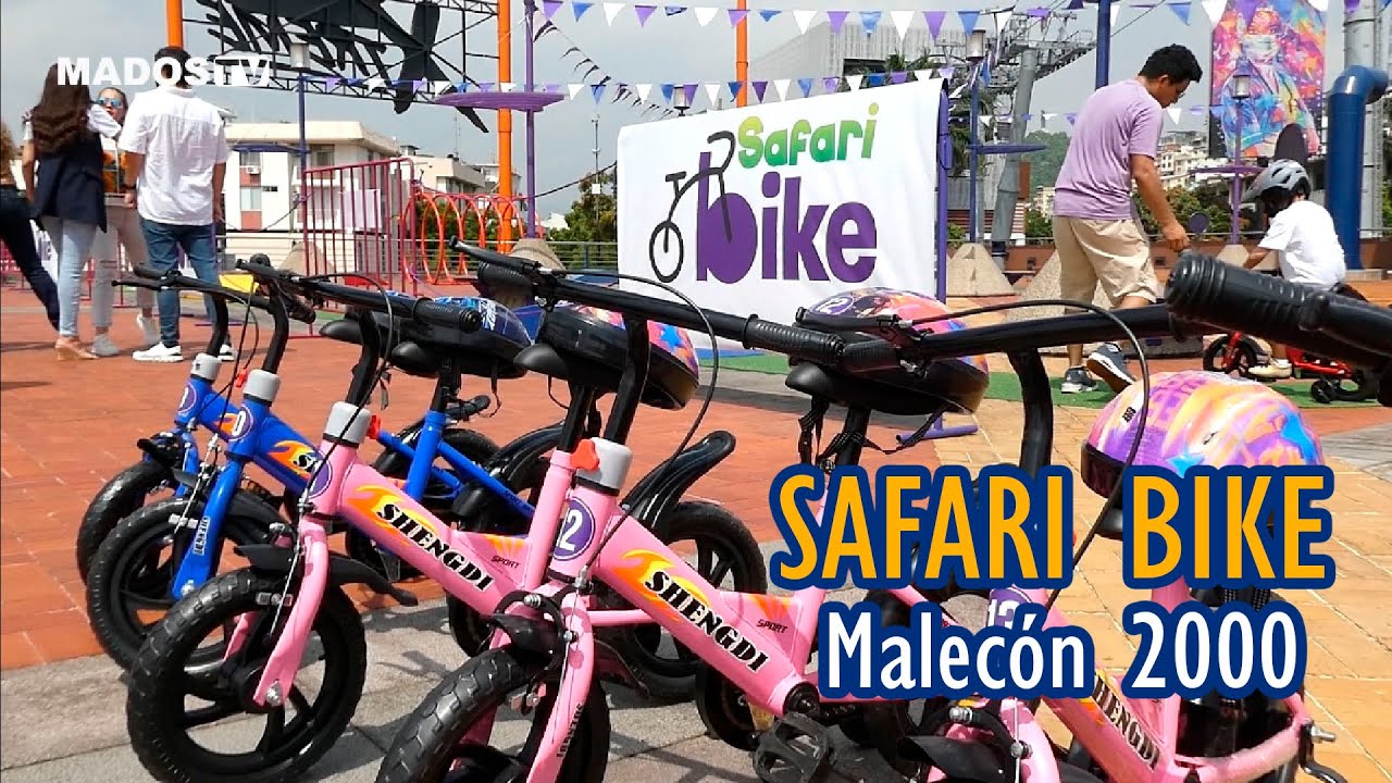 SAFARI BIKE | NUEVO ESPACIO DE ENTRETENIMIENTO | MALECÓN 2000 - YouTube