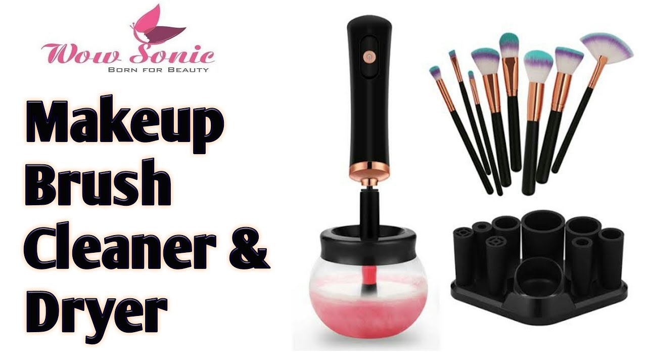 Wow Sonic Makeup Brush Cleaner Full Demo Video - YouTube