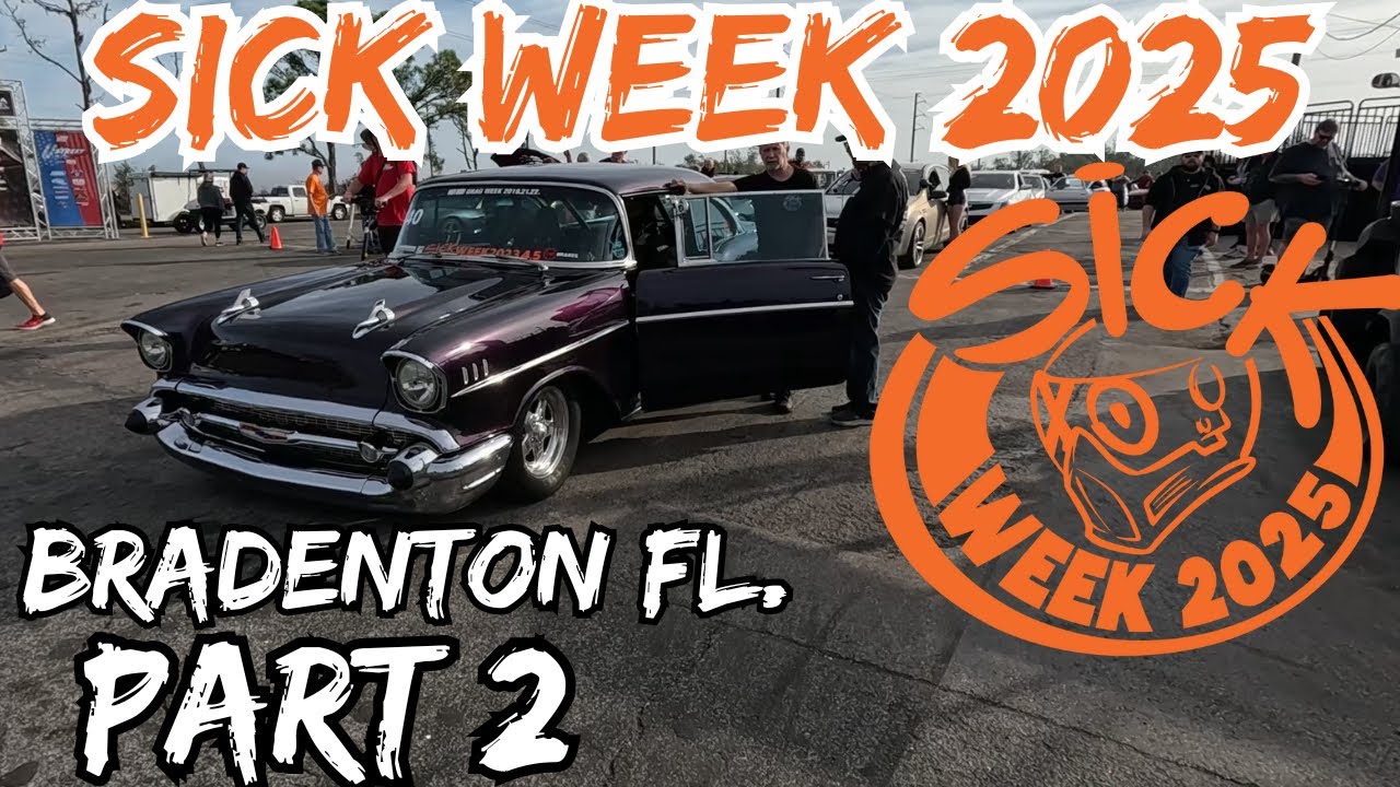 Sick Week 2025 day 2. Bradenton Motorsports Park. Part 2. Walking the ...