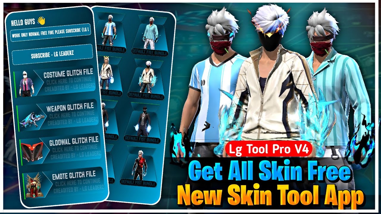 LG Tool Pro V4 Skin Tool 😈 All Skins & Bundles | OP Update 2026 - YouTube
