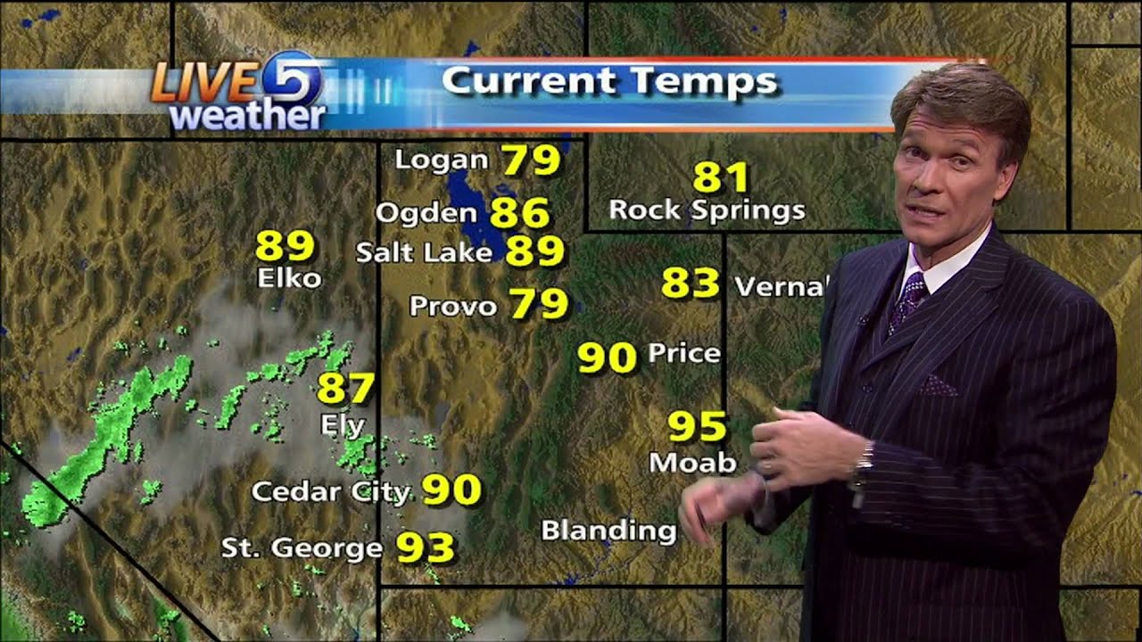 Dan Pope Noon Weather KSL-TV 7.16.1020 - YouTube