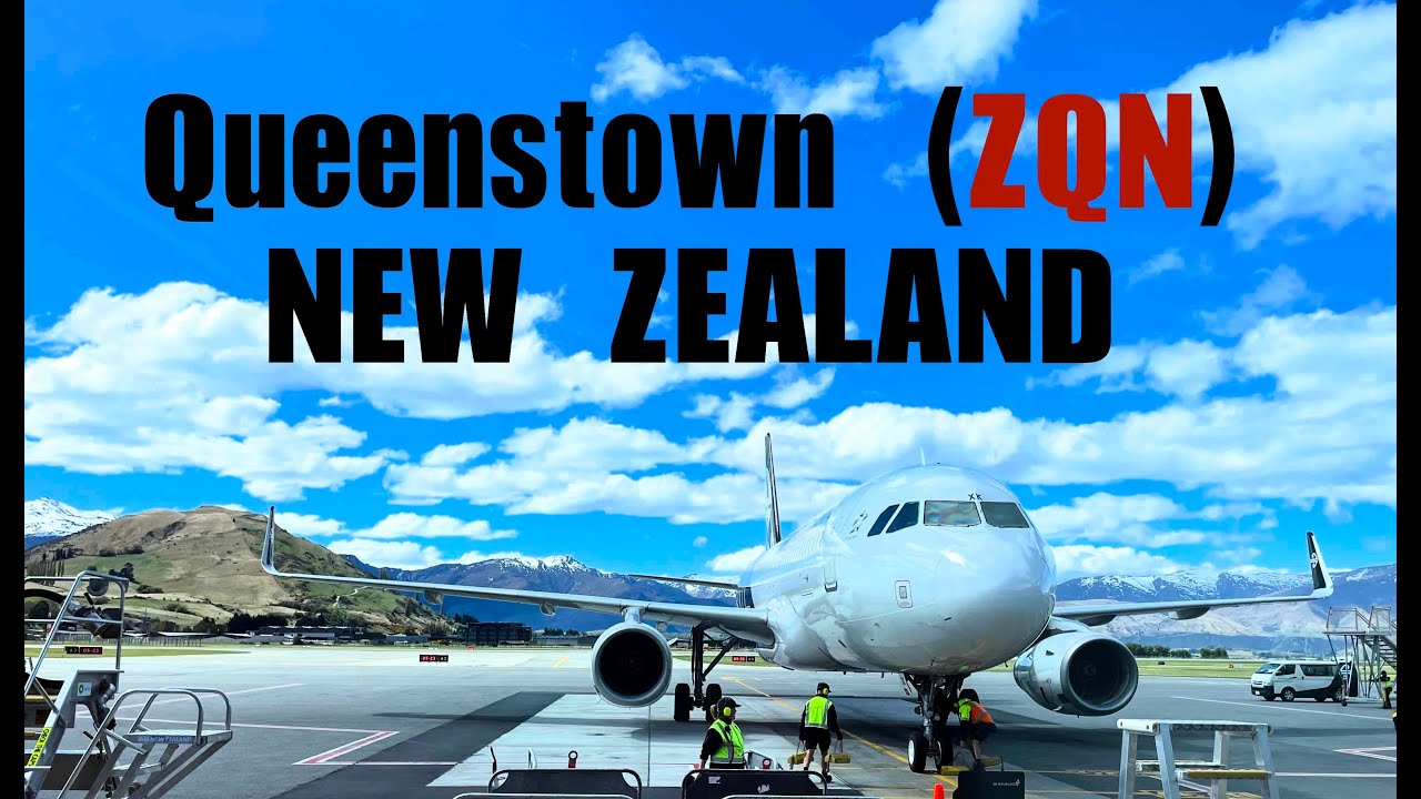 Flying out of Queenstown Airport (ZQN), Short runway, Windy and ...