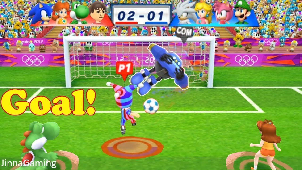 Mario & Sonic At The London 2012 Olympic Games Football #115 With Mii ...