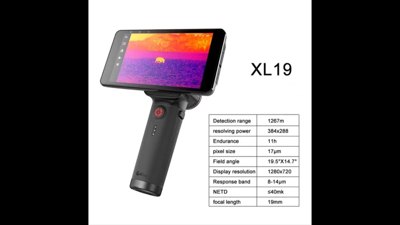 Обзор тепловизионного прибора для наблюдения IRAY XL-19 - YouTube